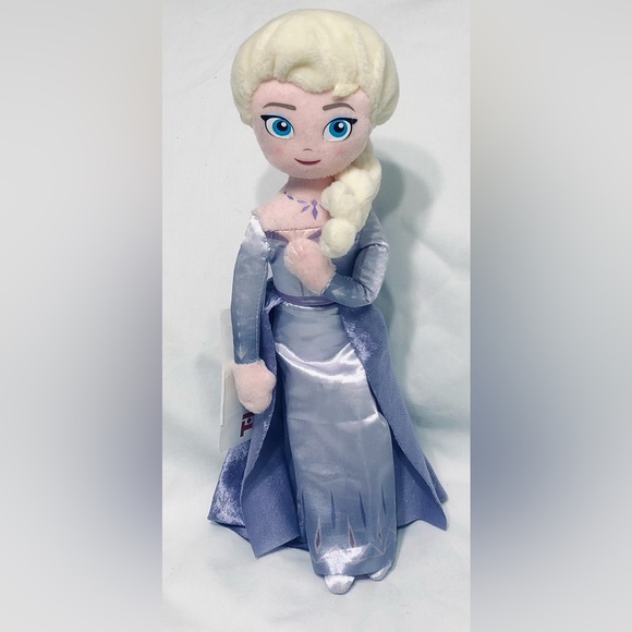 Disney | Toys | Girls Disney Frozen Movie Elsa Plushy Doll Purple L X ...
